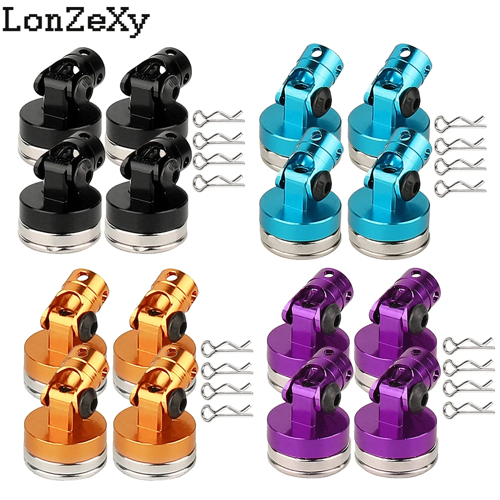 4pcs/lot Magnetic Stealth Invisible Body Post Mount Contact Shell ...