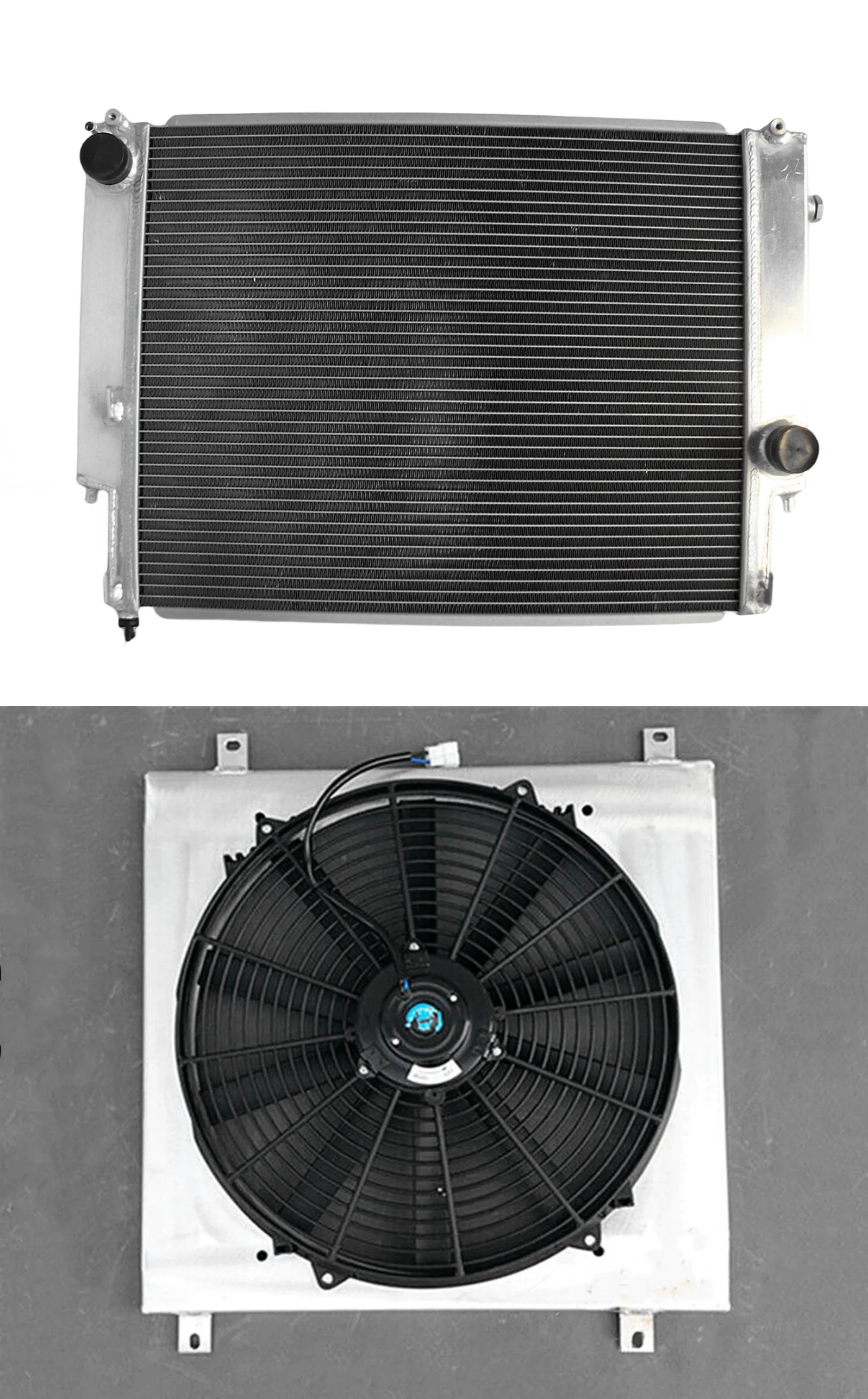 Aluminium-Radiator-Shroud-Fan-for-1992-1999-BMW-E36-M3-Z3-325TD-1992 ...