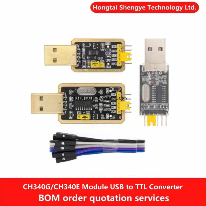CH340G/CH340E Module USB to TTL Converter UART Module Brush Time CH340 ...