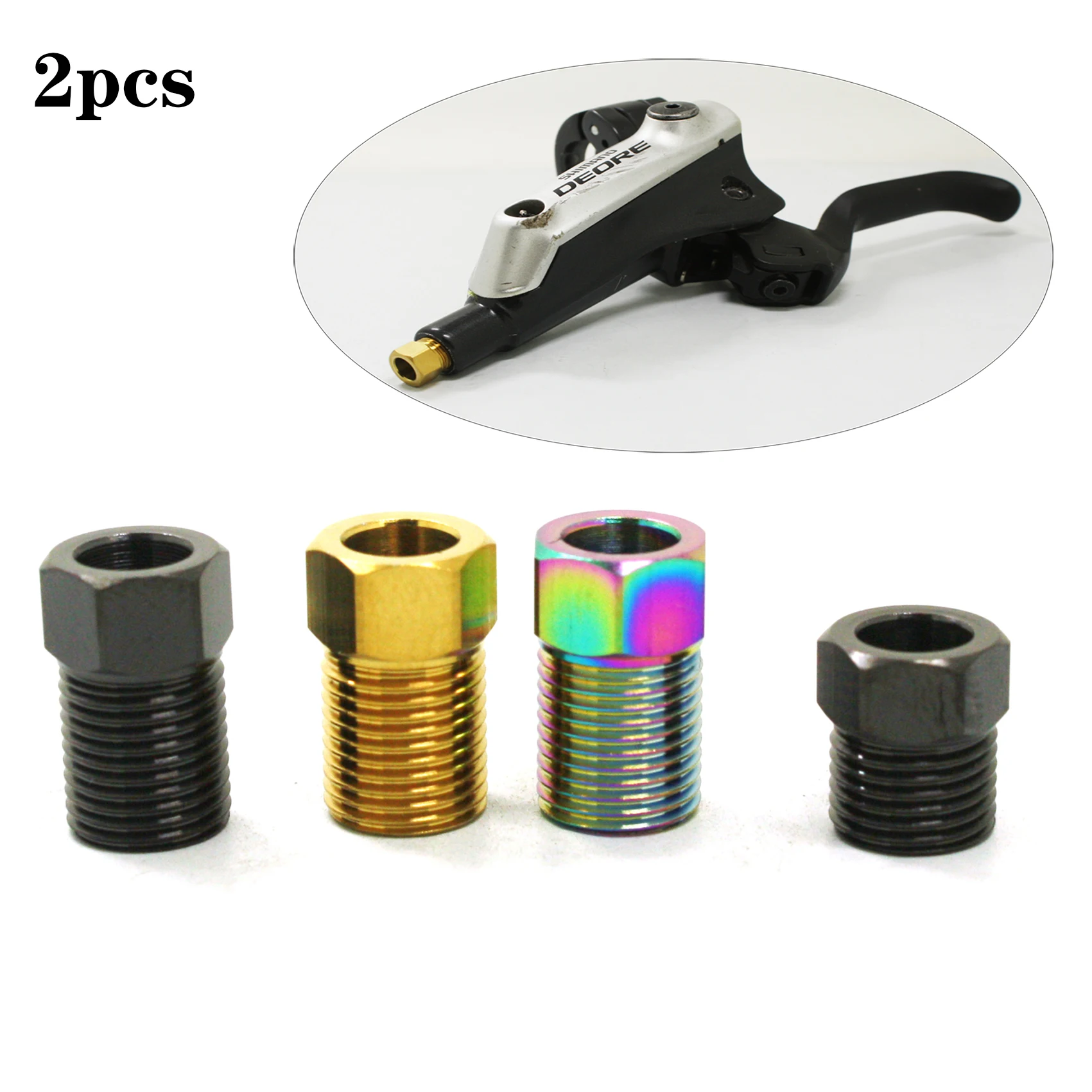 M8 Bicycle Bicycle Hydraulic Hose Screw Bolt Nut for Shimano/AVID/GUIDE ...