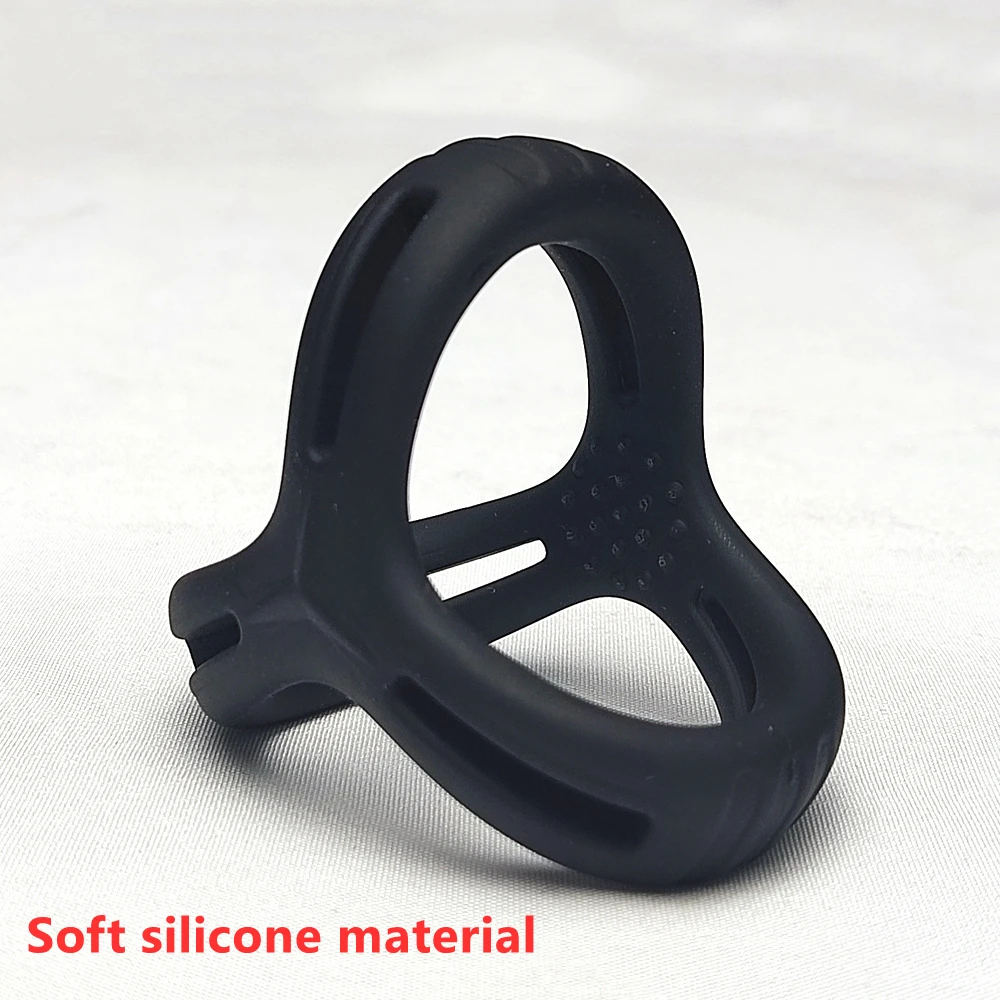 Cock Ring Reusable Silicone Delay Ejaculation Stronger Erection Sex ...