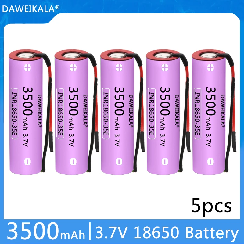 100-batterie-d-alimentation-de-haute-qualit-INR18650-35E-3500mAh-18650 ...