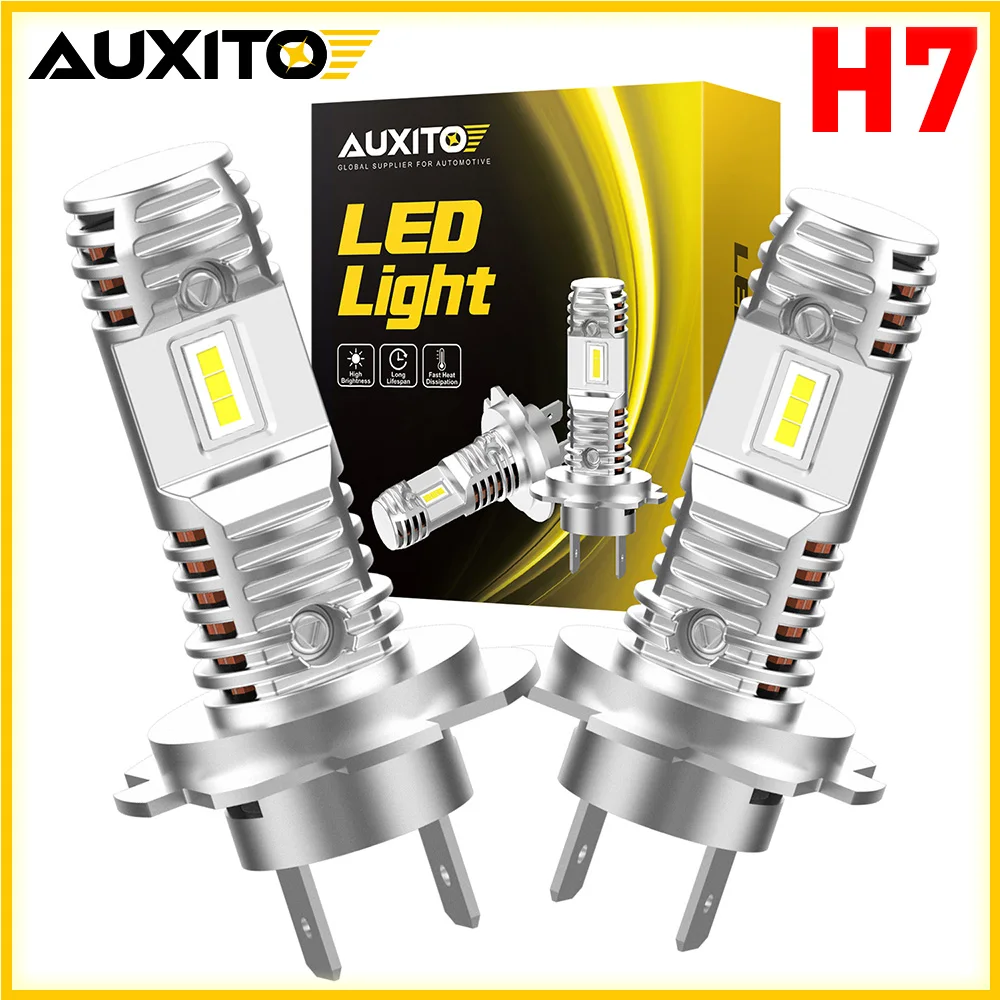 AUXITO-2Pcs-16000LM-H7-LED-Bulb-Wireless-Car-Headlight-Fog-Light-6000k ...