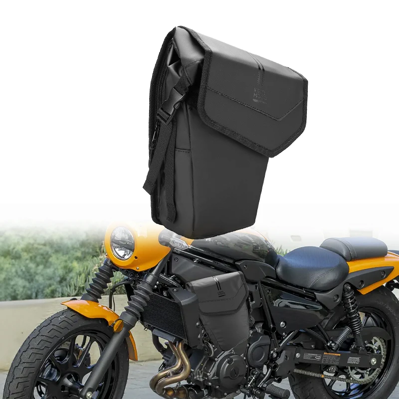 For Kawasaki Eliminator SE 500 400 Frame Crash Bars Waterproof Bag ...