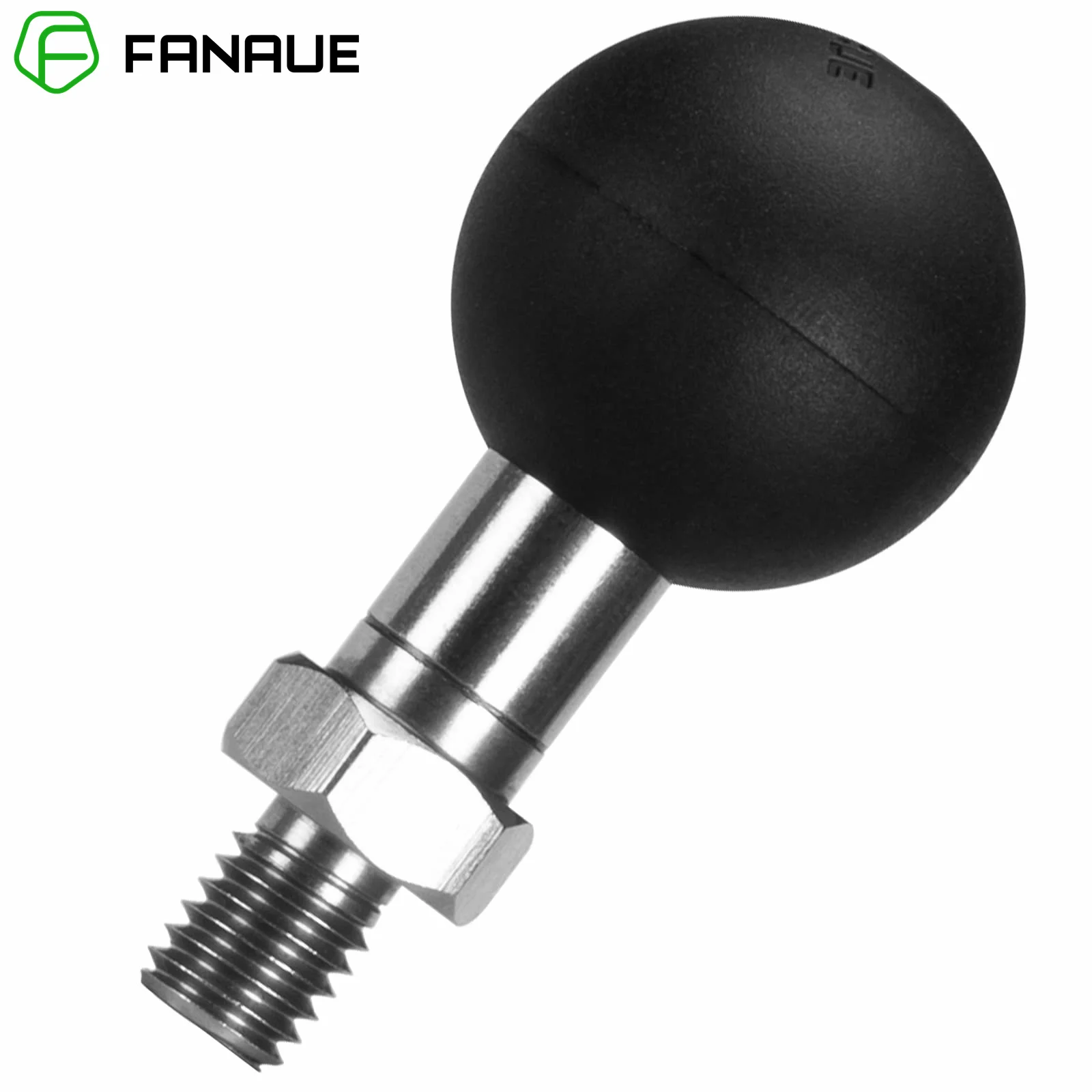 FANAUE Mounts Adapter 1 inch ball mount m8 m10x1.25 post bracket holl ...
