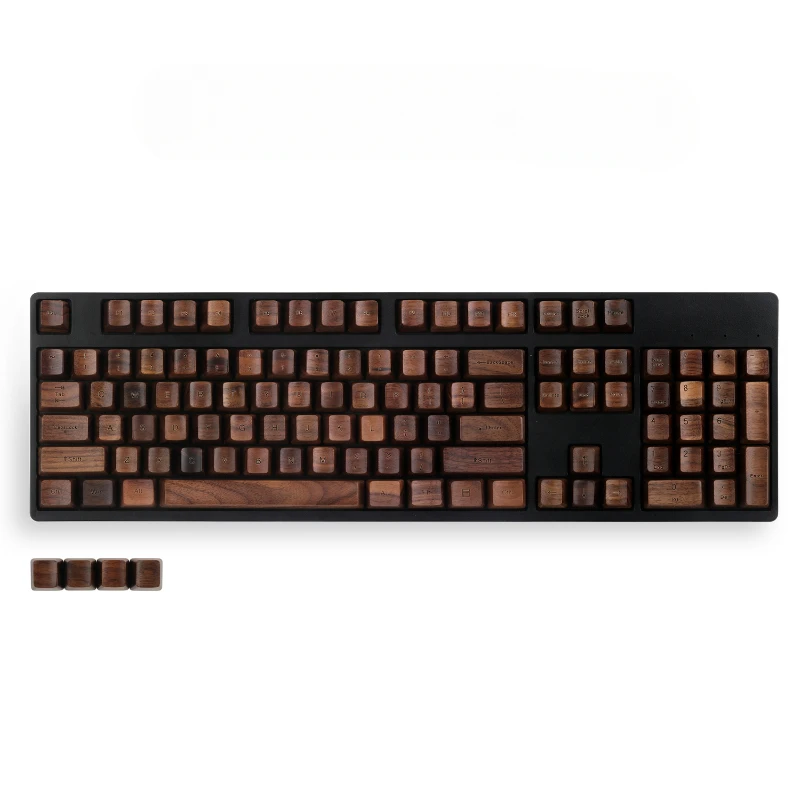 Black-Walnut-Keycaps-Custom-Wood-OEM-Profile-Keycap-Original-Artist ...