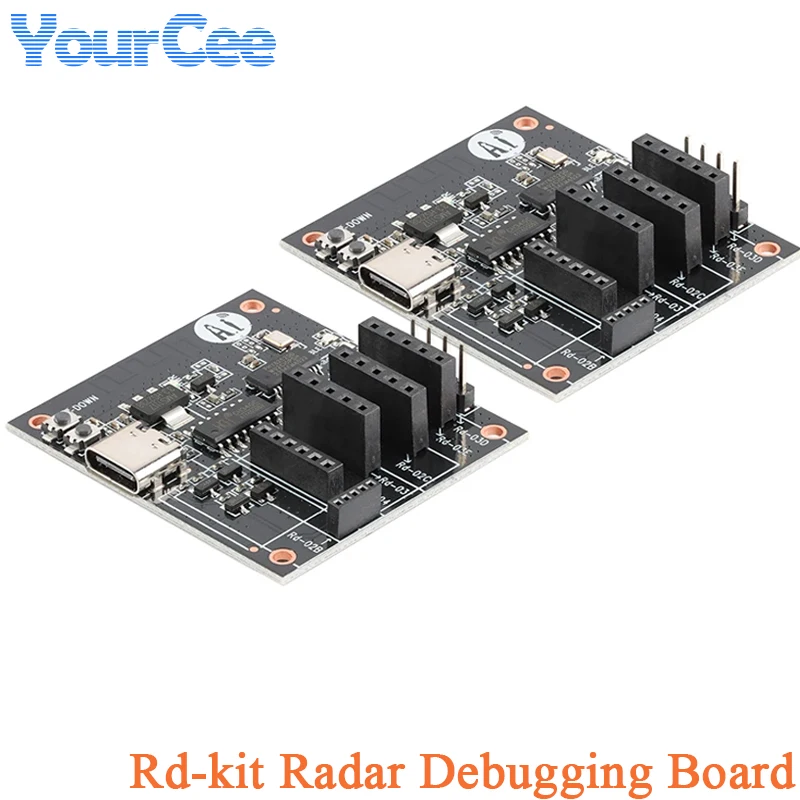 2pcs/1pc Rd-kit Radar Debugging Board Module for Detect and Adjust ...