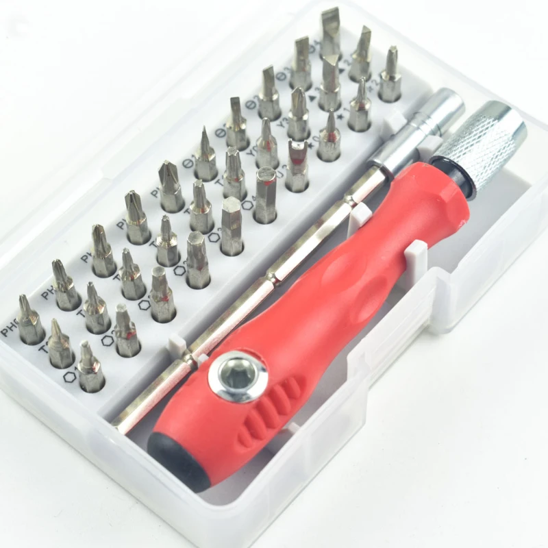 32-in-1-Clock-Household-Hardware-Tools-Multi-use-Bit-Phillips ...