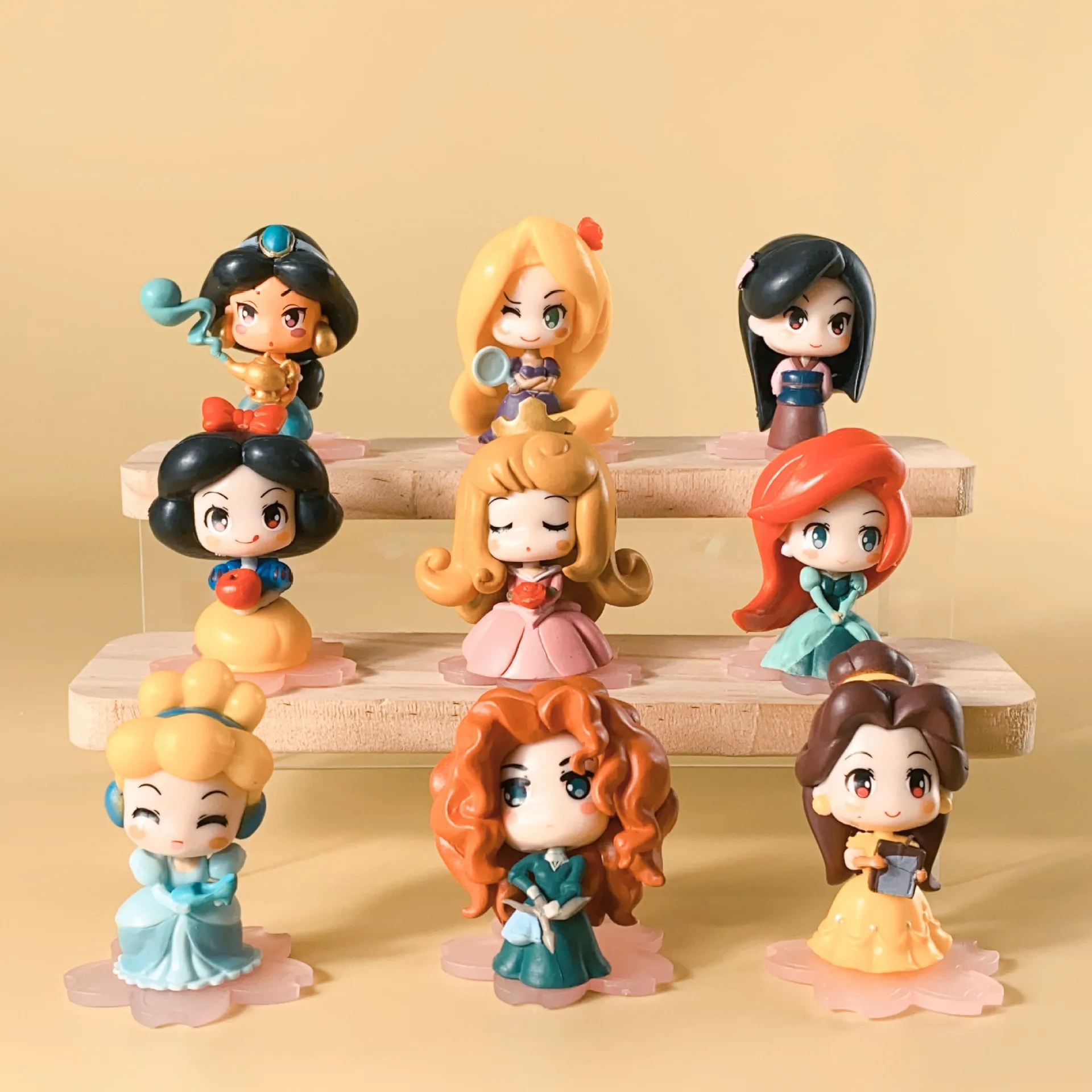 Disney Princess Q Ver, juego de 9 unidades Figura de Blancanieves ...