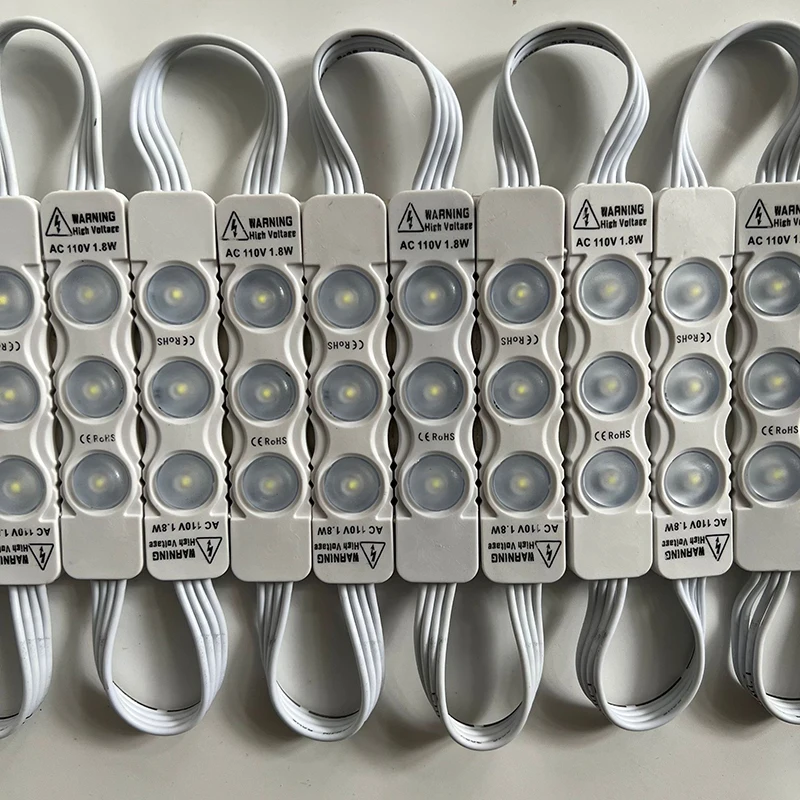 110V-220V-LED-Module-3-Lamp-Waterproof-Injection-Molded-For-Light-Box ...