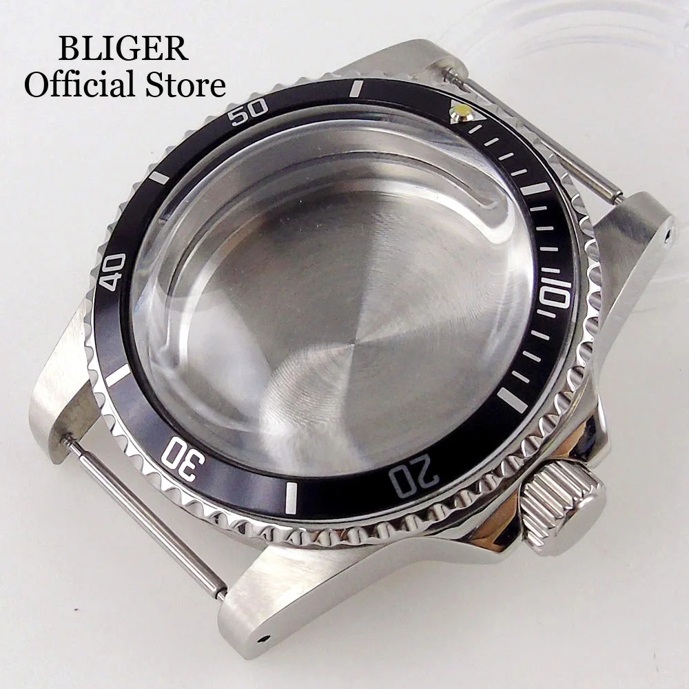 New Vintage 39.5mm Automatic Mens Watch Case For NH35 NH36 NH34 ETA ...