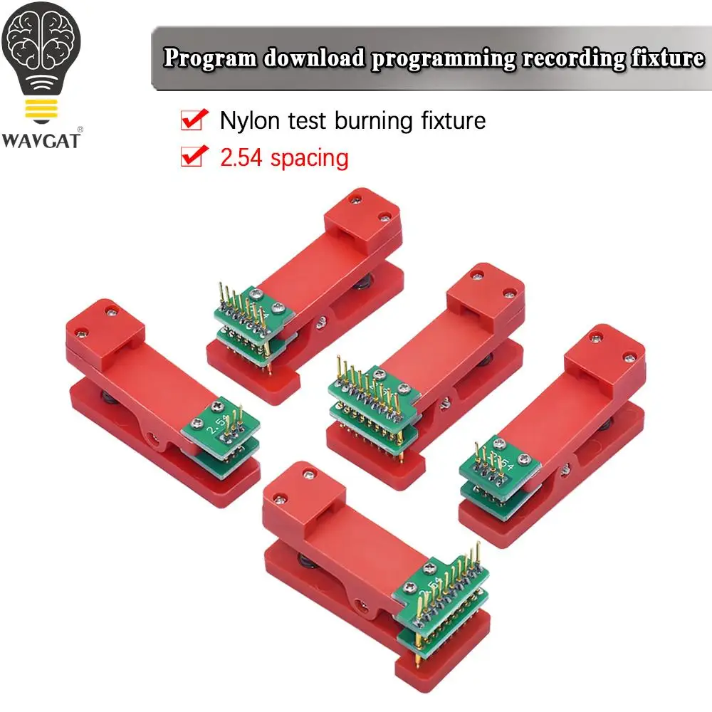 2.54Mm Test Rack Pcb Clip Probe Downloaden Programma Om De Lente Pin ...