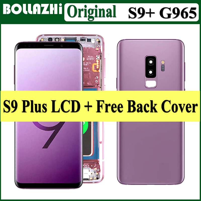 Original Super Amoled Display For Samsung Galaxy S9 Plus G965 G965f Lcd ...
