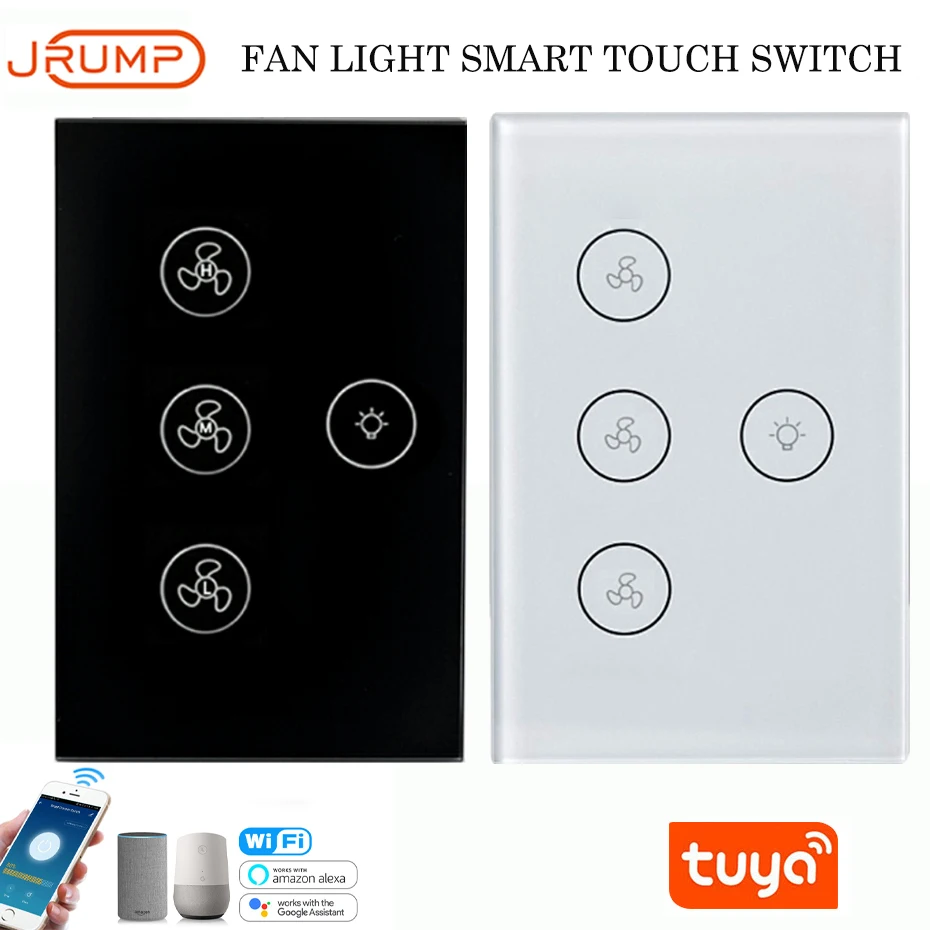 US-standard-Smart-Fan-Light-Switch-Ceiling-Fan-Light-Touch-Switch ...