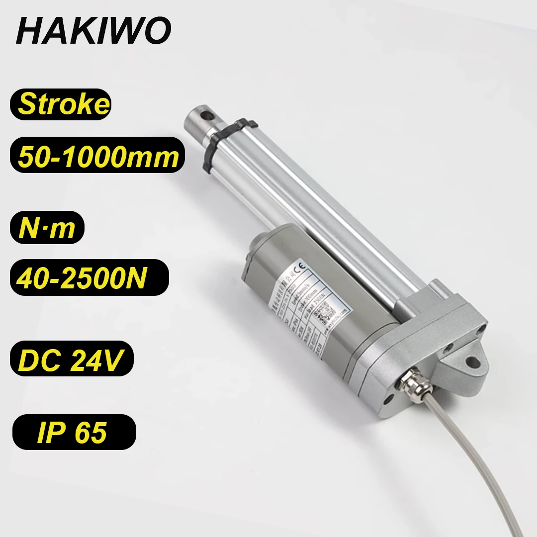 HAKIWO-IP65-Waterproof-Linear-Actuator-24V-2500N-100mm-400mm-600mm ...