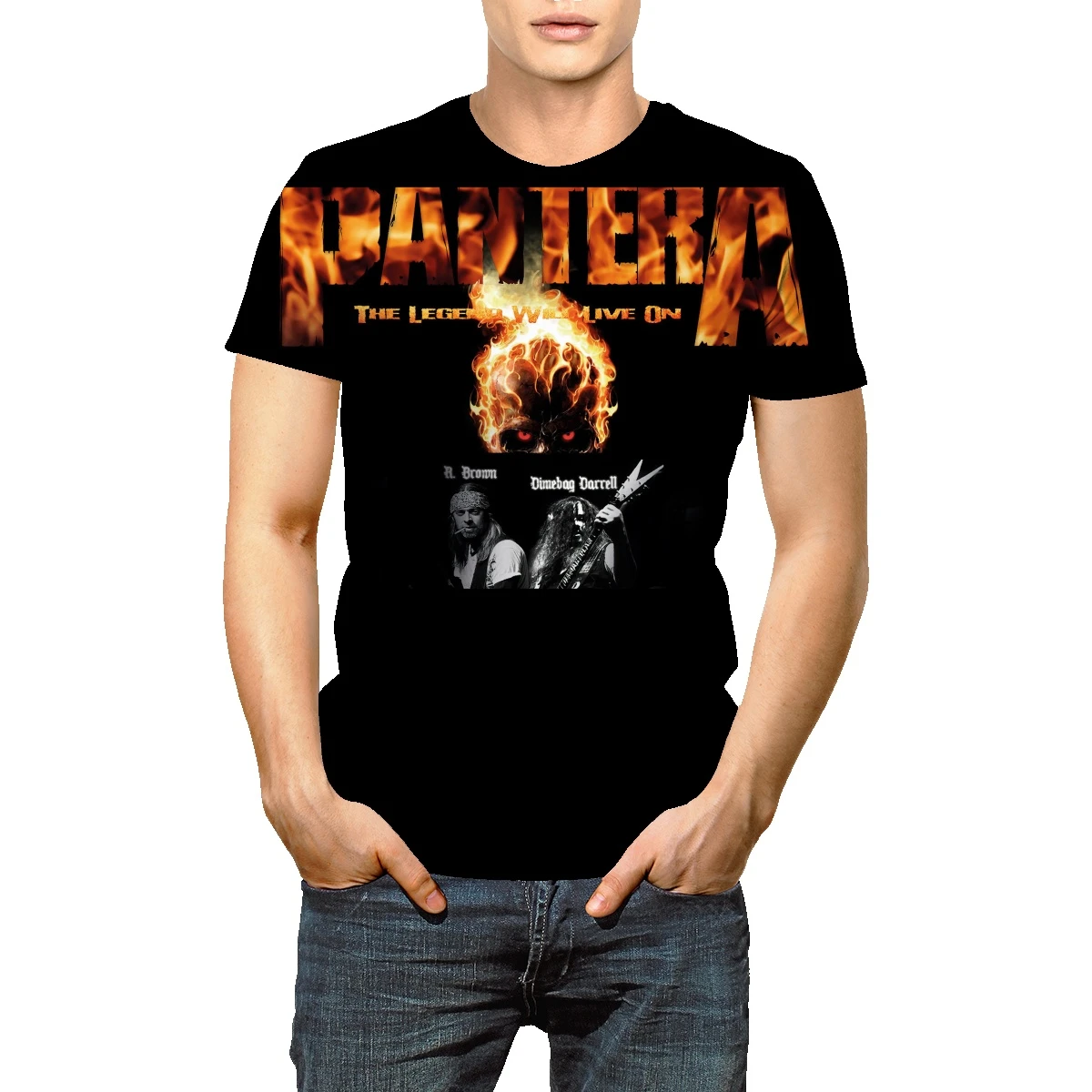 Shirt Pantera Band | Shirt Men Pantera | Rockt Shirts | T-shirts - Band ...