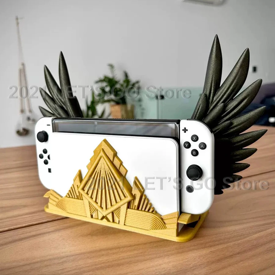 Nintend-Switch-OLED-Colorful-Movable-Wings-Decor-Stand-3D-Printing ...