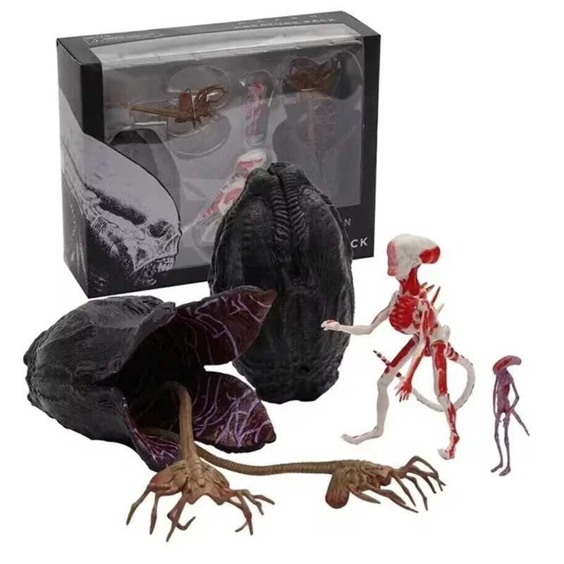 NECA-7inch-Alien-Covenant-Xenomorph-Neomorph-Creature-Pack-PVC-Action ...