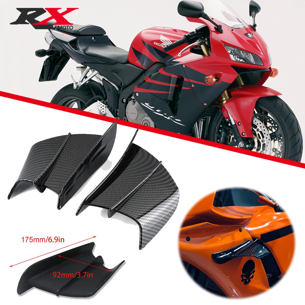 2023-New-High-quality-Motorcycle-Winglets-Aerodynamic-Wing-Kit-Spoiler ...