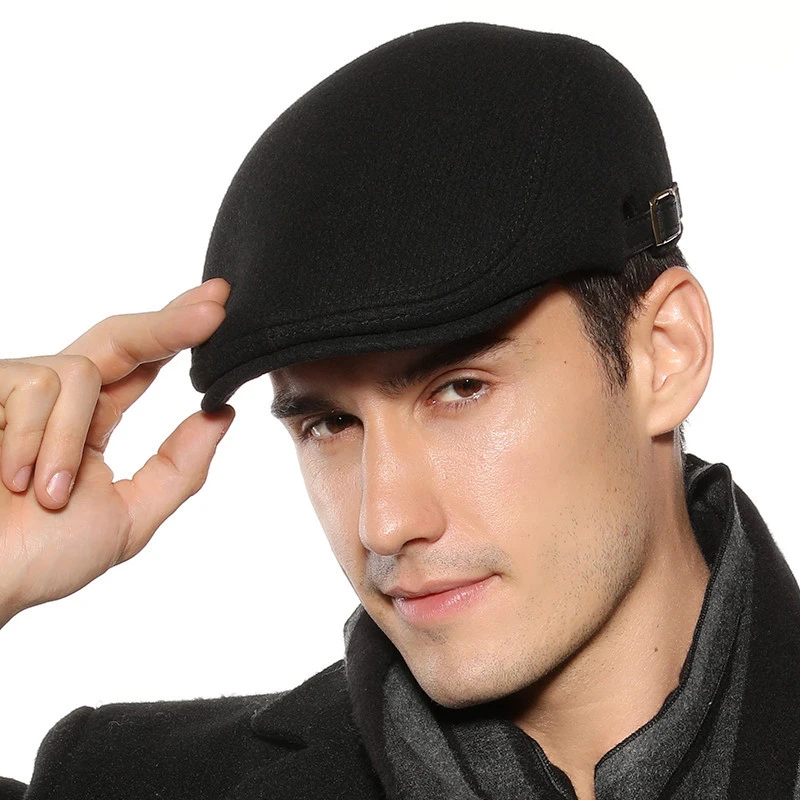 British-Style-Autumn-Winter-Men-Berets-Cap-Fashion-Flat-Caps-For-Men ...
