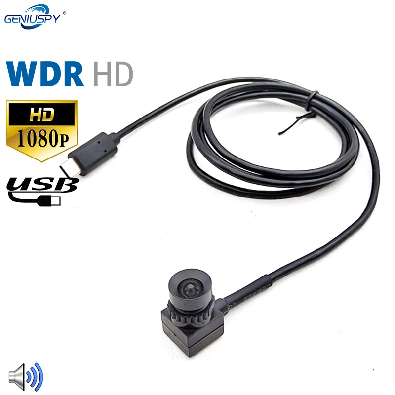 GENIUSPY AR0237 풀 HD 1080P WDR USB 미니 카메라, 노트북용 USB 카메라, 비디오 오디오 웹 카메라 ...
