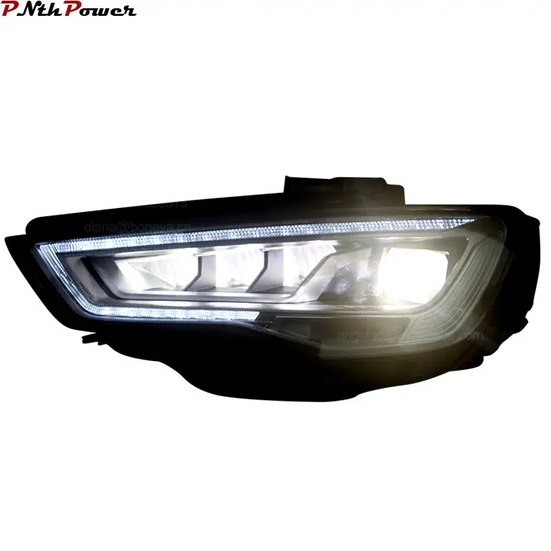 Pair-PNthPower-Facelift-LED-Headlight-for-Audi-A3-Cabriolet-Sportback ...