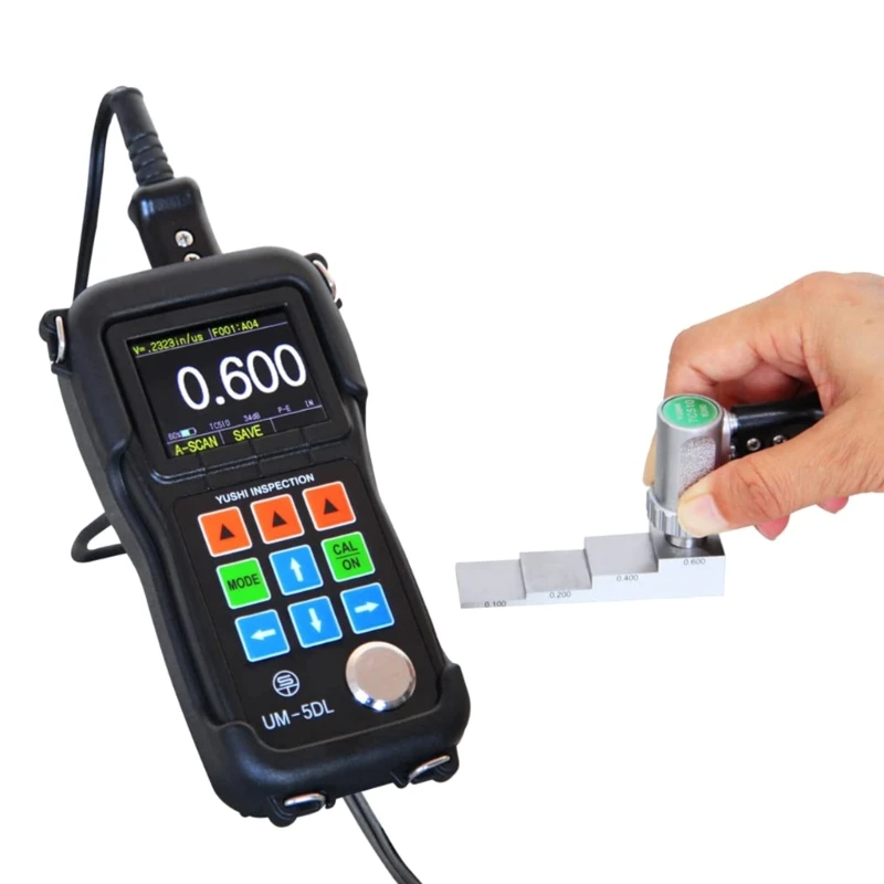 0.100/0.200/0.400/ 0.600 Ultrasonic Thickness Tester Gauge Calibration ...