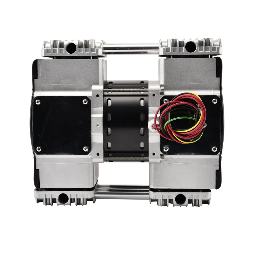 Air Compressor Pump Small Twin Piston Oil-free Vacuum Pump For ...