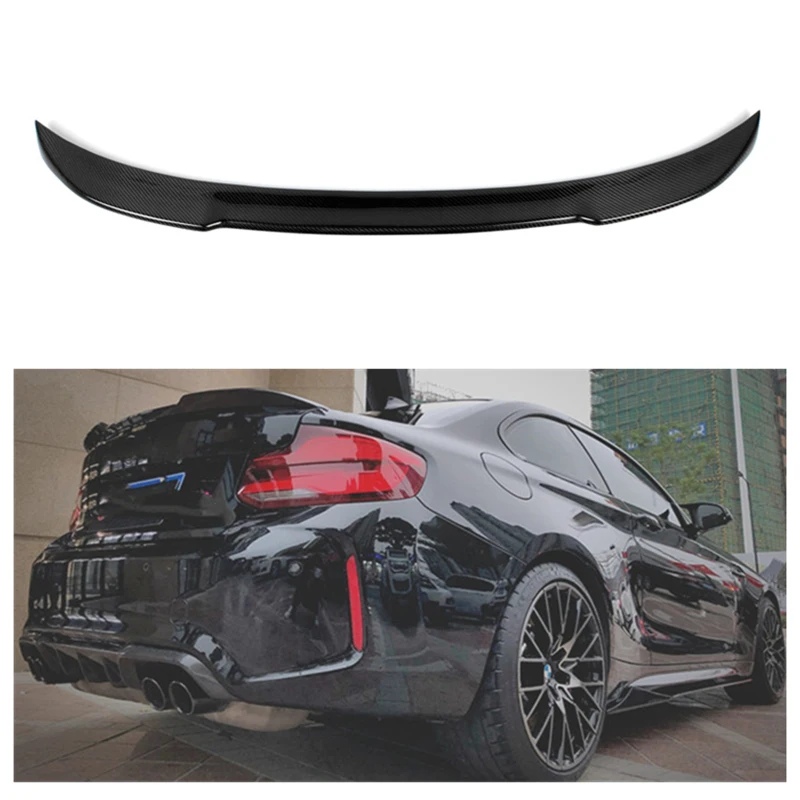 F22 CS Style Carbon fiber Spoilers for BMW 2 Series F22 F87 M2 2014 ...