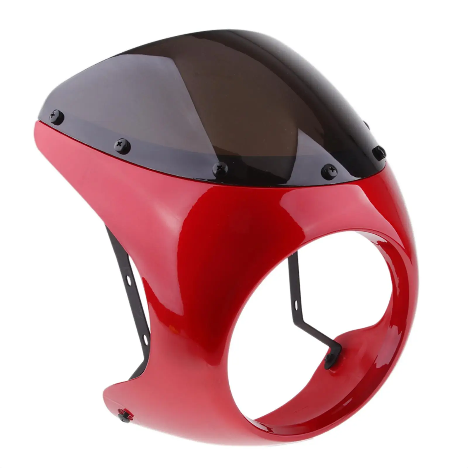 7-Motorcycle-Universal-Retro-Headlight-Fairing-Wind-Screen-for-Cafe ...