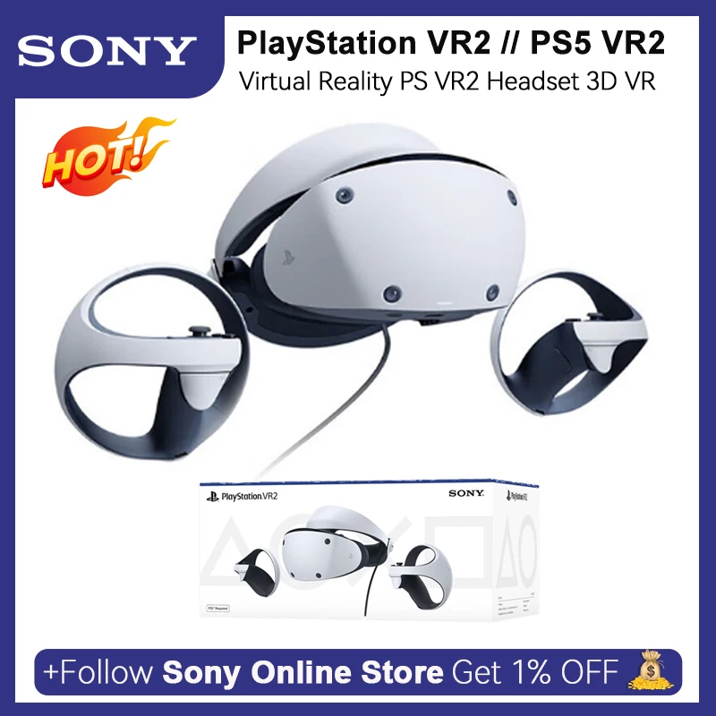 Sony-PlayStation-VR2-Realidade-Virtual-PS-VR2-Headset-3D-VR-culos-Comunique-se-com-PS5 ...