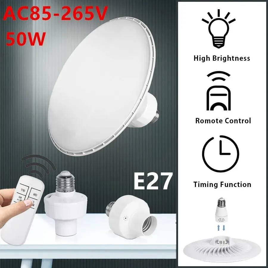 UFO-LED-Bulb-Light-E27-Remote-Control-Home-LED-Lamp-220V-110V-30W-40W ...