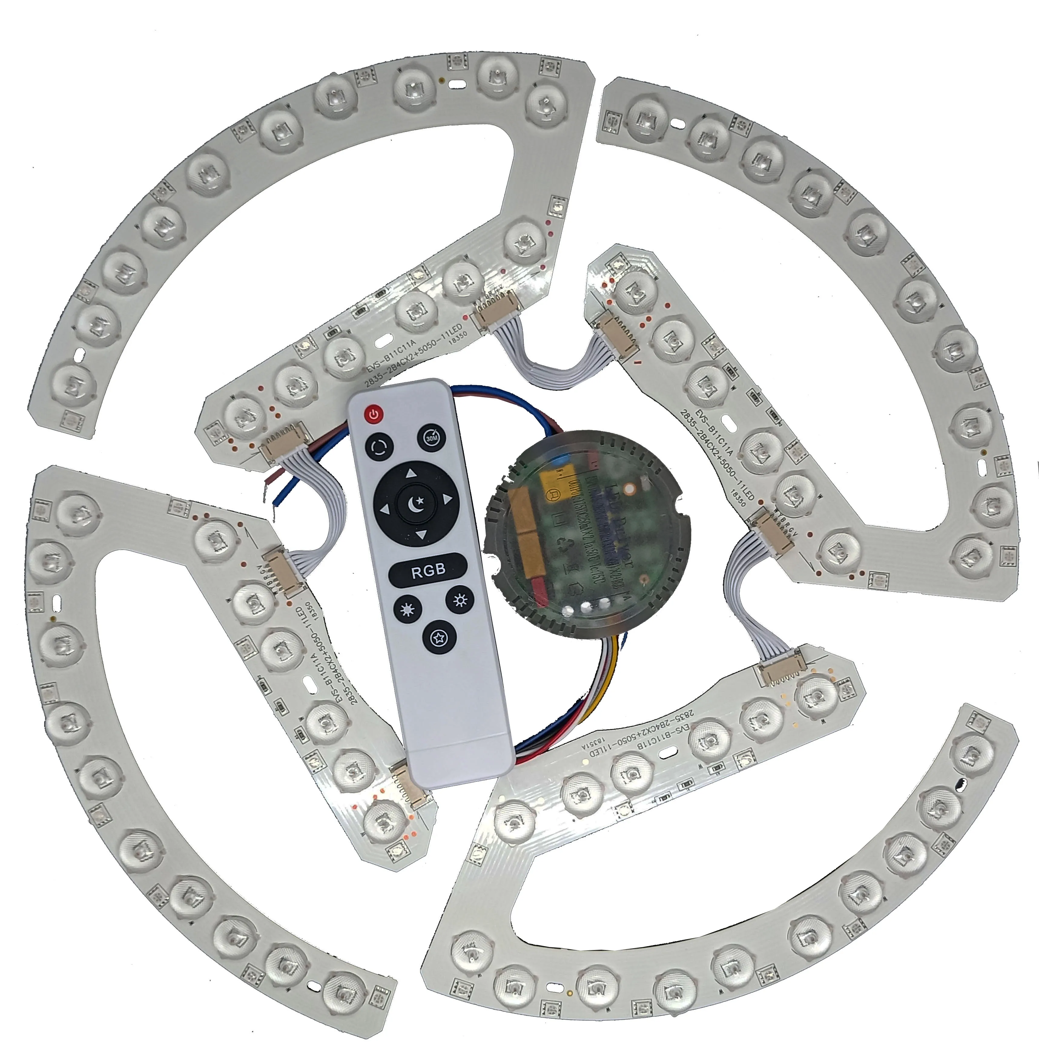 4pcs-LED-module-and-1-set-remote-LED-driver-very-bright-LED-board-with ...