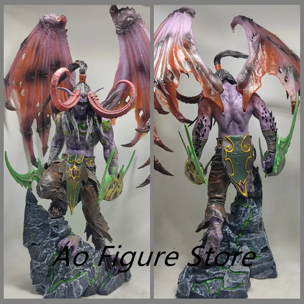 37cm-Game-Illidan-Stormrage-Action-Figures-World-of-Warcraft-Figurine ...