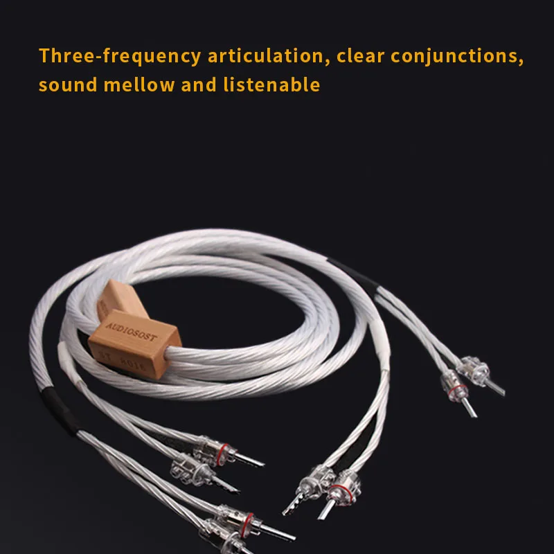 Audiophile-speaker-speaker-cable-7N-silver-plated-hifi-audio-cable ...