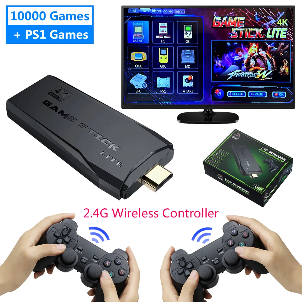 Console-de-jogos-de-v-deo-64g-embutido-10000-jogos-caixa-de-jogo-de-v ...