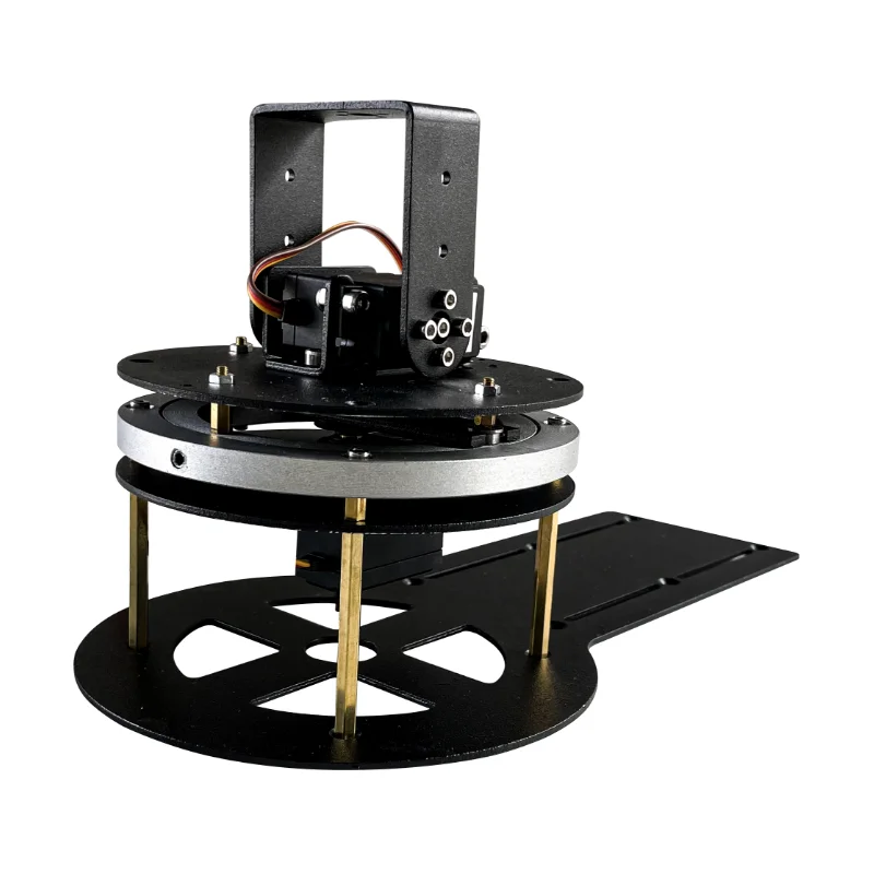 2 Dof Rotation Bracket Chassis,Aluminum Alloy /Plate,All Metal Rotating ...