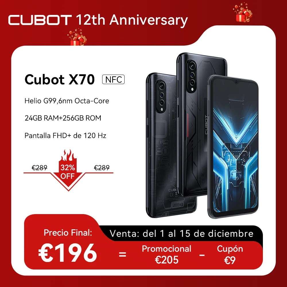 Cubot-X70-Smartphone-Android-13-Helio-G99-Octa-core-120-Hz-pantalla-FHD ...
