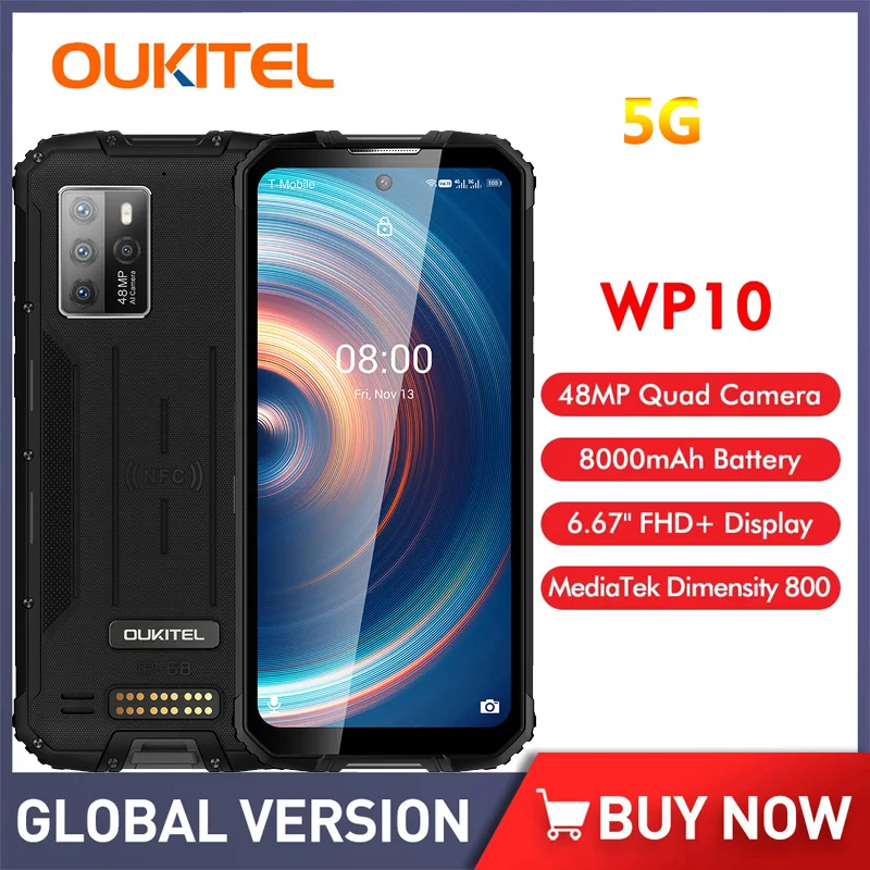 Oukitel-WP10-Smartphone-prova-d-gua-5G-Celular-8GB-128GB-8000mAh-C-mera ...