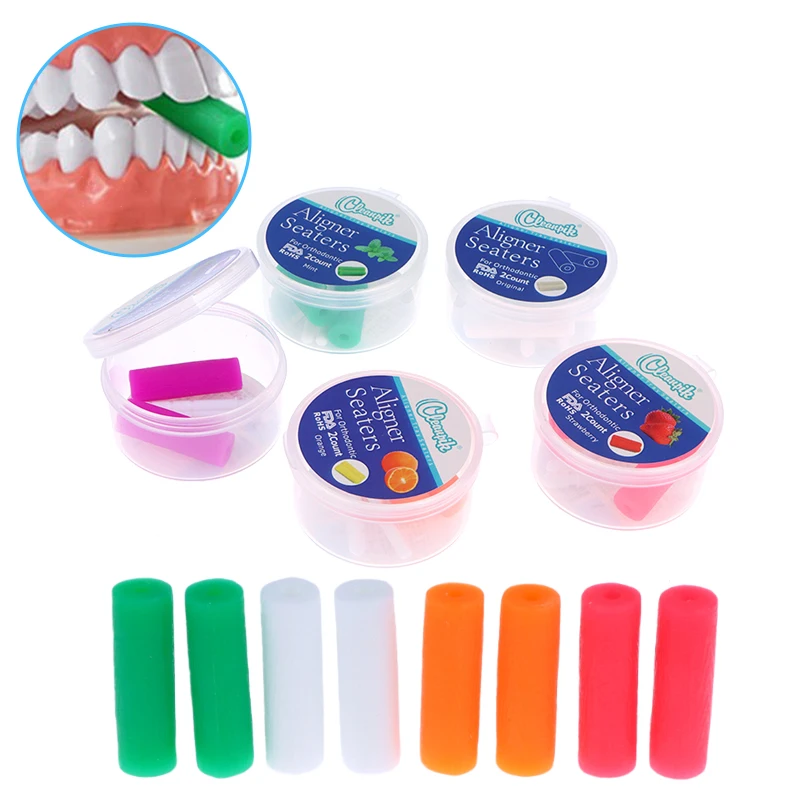 2pcs-Orthodontic-Aligner-Chewies-Silicone-Teeth-Stick-Bite-Tooth-Chew ...