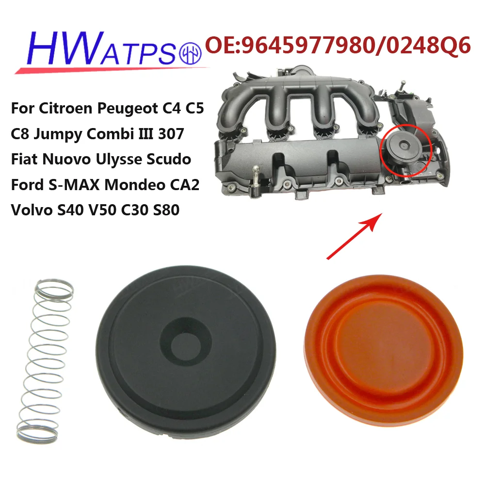 Valve Cover & Diaphragm For Citroen Peugeot C4 C4 Picasso C5 Ii C8 308 ...