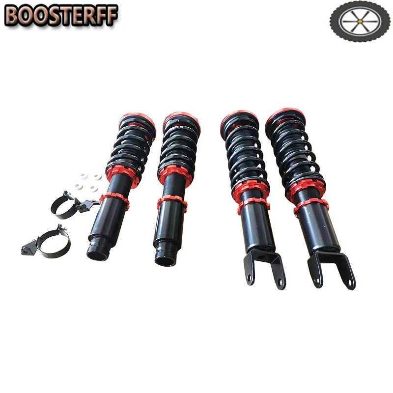 FULL Coilovers 16 Ways Damper Suspension Kits RED FOR 1996 2000 Honda ...