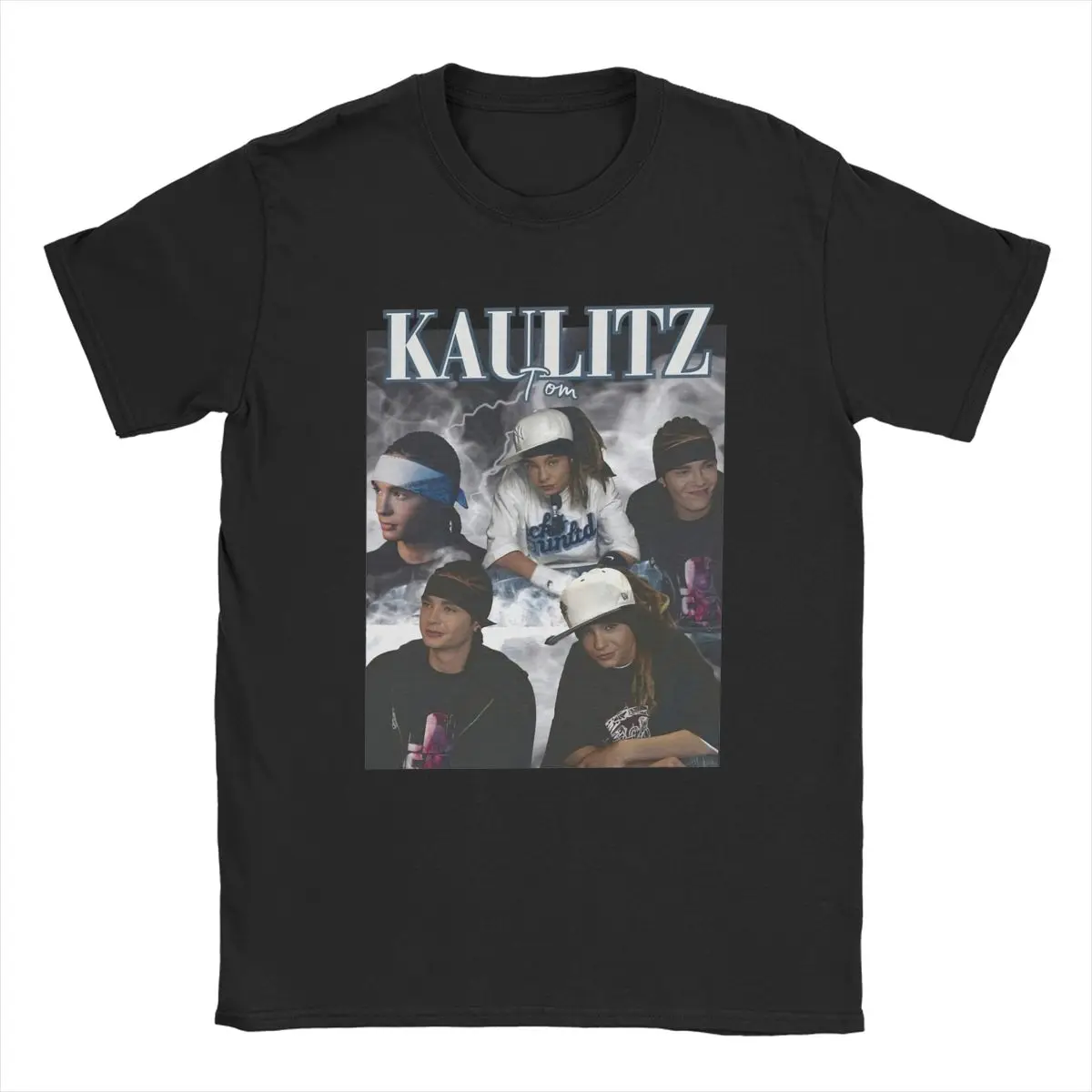 Tokio-Hotel-Tom-Kaulitz-Vintage-T-Shirt-Men-Pure-Cotton-Fun-T-Shirt ...