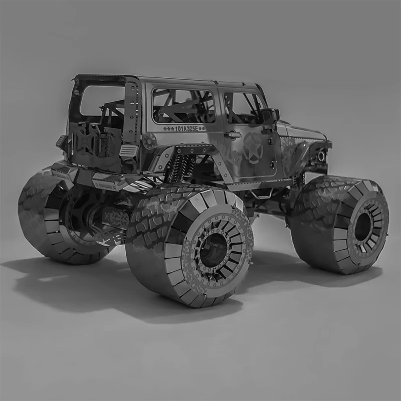 3D-Metal-Puzzle-Building-Blocks-para-Adolescentes-Off-Roader-DIY-Mecha ...