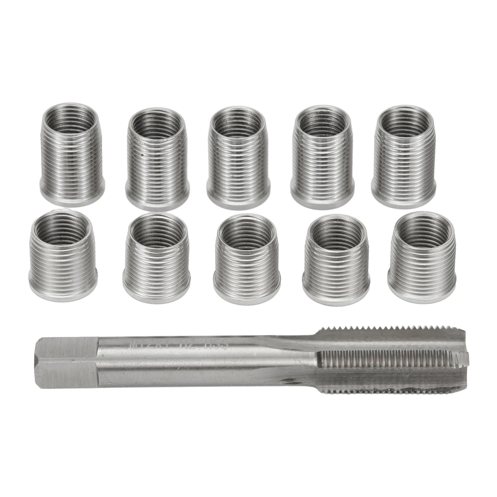 10PCS-Tap-And-Die-Set-Thread-Hole-Repair-Tool-Metal-M10X1-0-Nuts-And ...