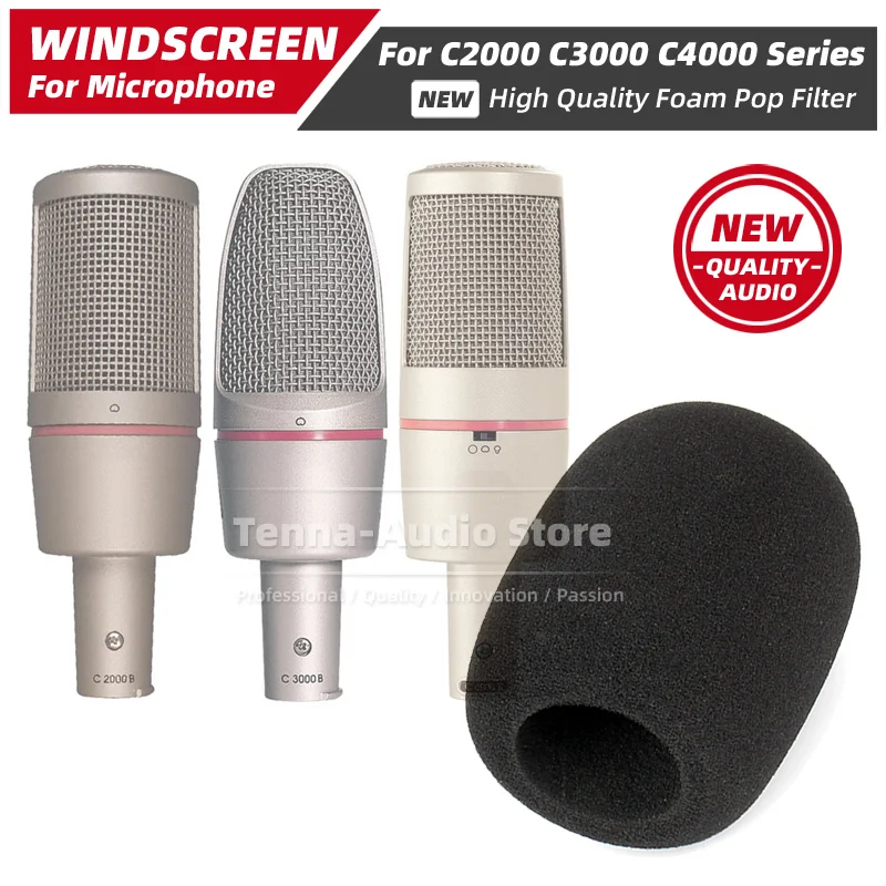 Micrófono para AKG C2000B, C3000B, C4000B, C2000, C3000, C4000 B ...