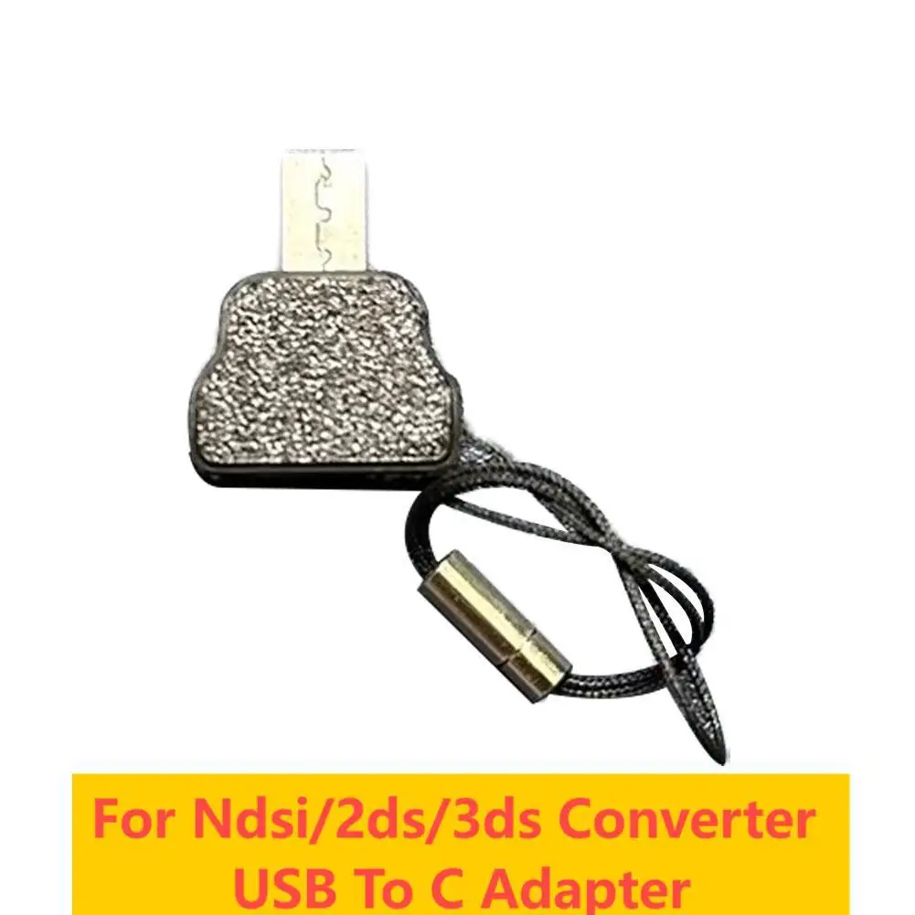 For Ndsi/2ds/3ds Converter USB To C Adapter Mobile Phone Charging Data ...