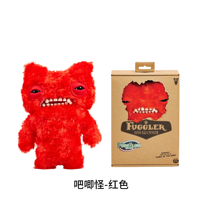 22cm Original Fuggler Ugly Monster Part Luminous Series Muñecas Diente ...