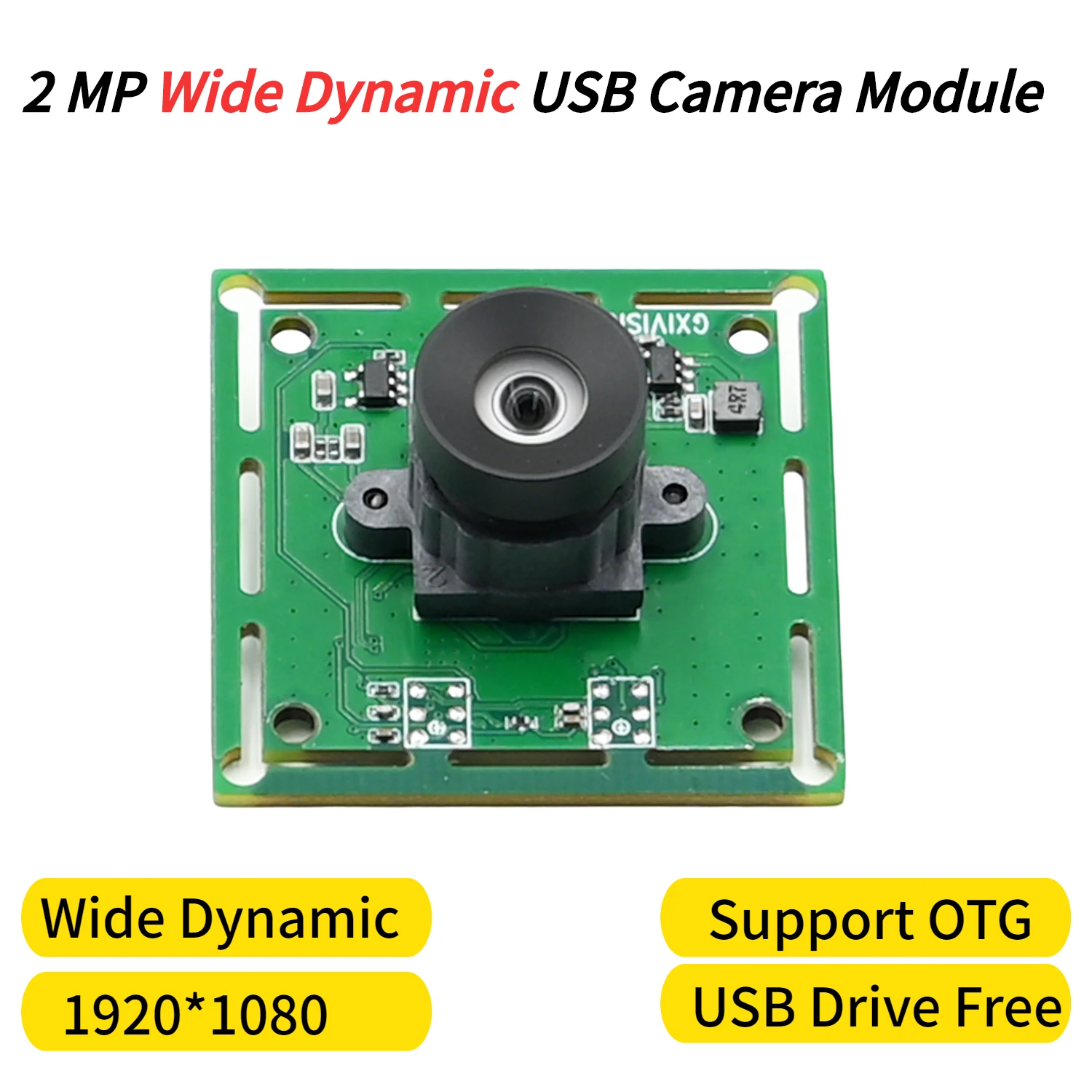Wdr Camera Module 1080p 2mp Wide Dynamic Strong Light Suppression Usb ...