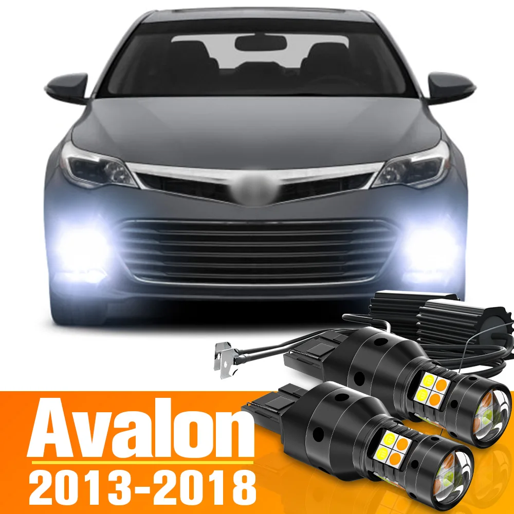 2pcs Dual Mode LED Turn Signal+Daytime Running Light DRL Accessories ...